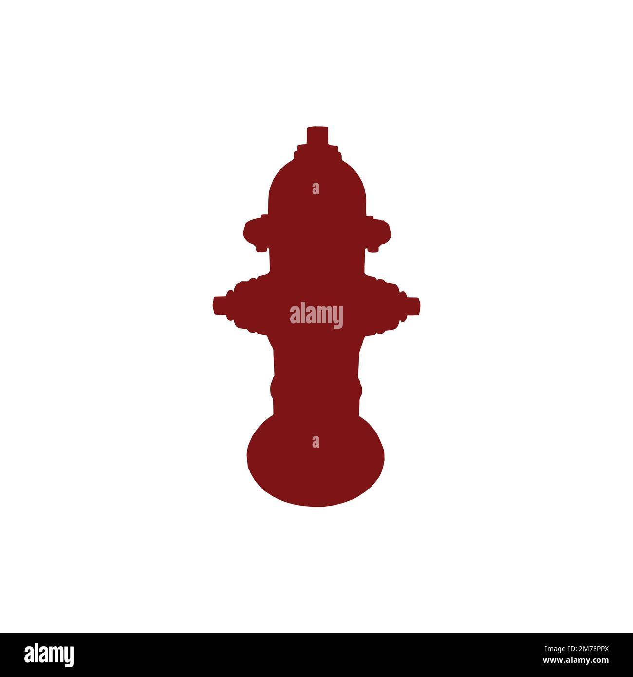 Fire hydrant icon. Simple style state of emergency poster background ...