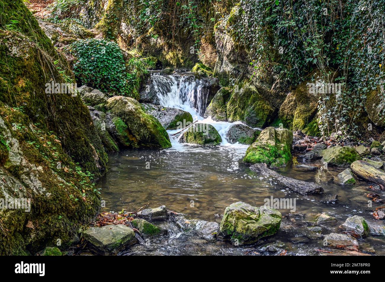 The Brèche au Diable, a small canyon and favourite local hiking spot in ...