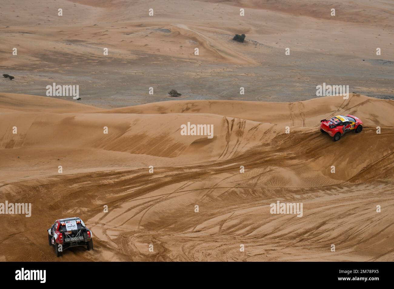 Saudi Arabia. 08th Jan, 2023. during the Stage 8 of the Dakar 2023 ...