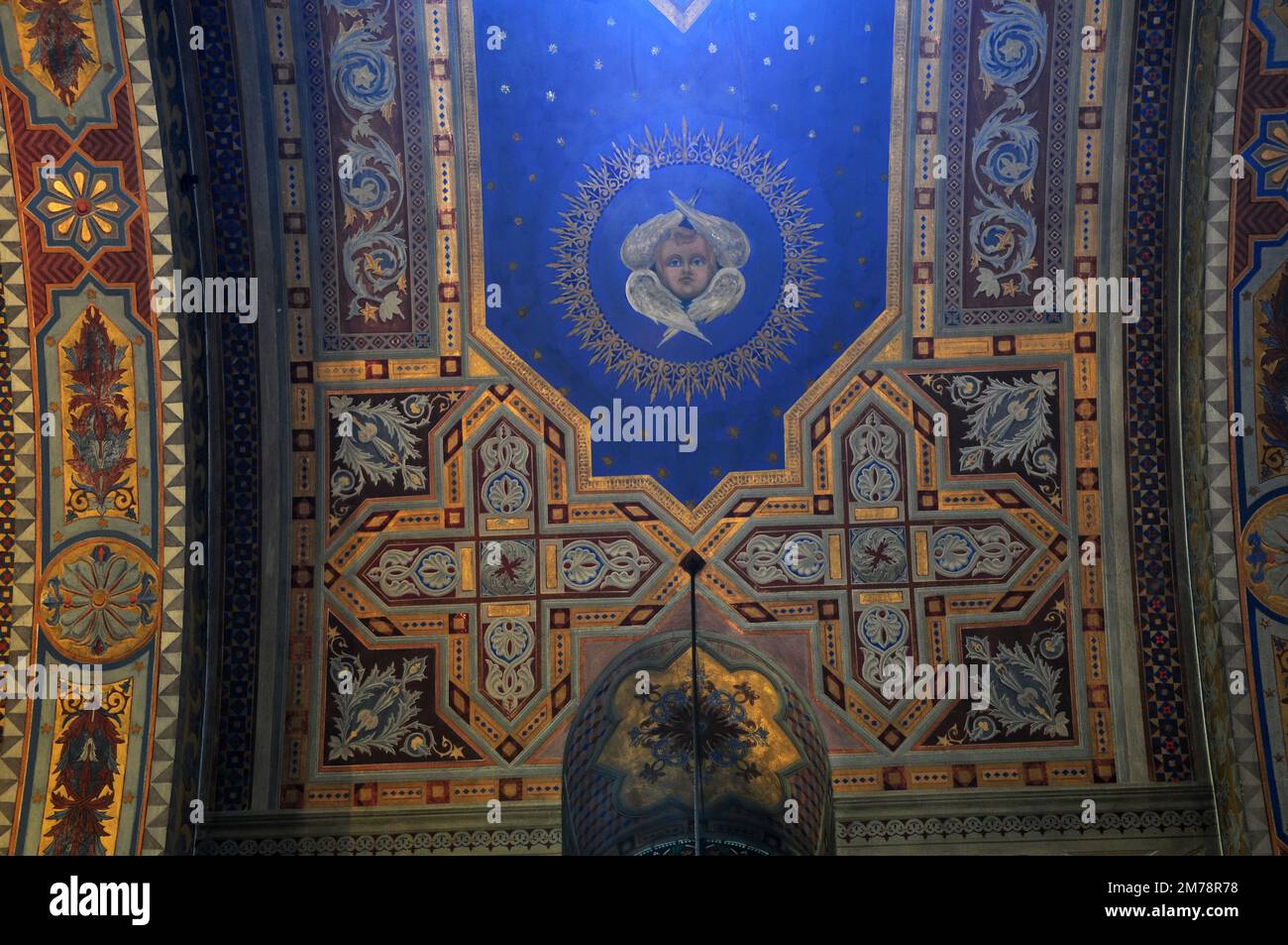 Santa Maria Draperis Latin Catholic Church is in Taksim, Turkey Stock ...