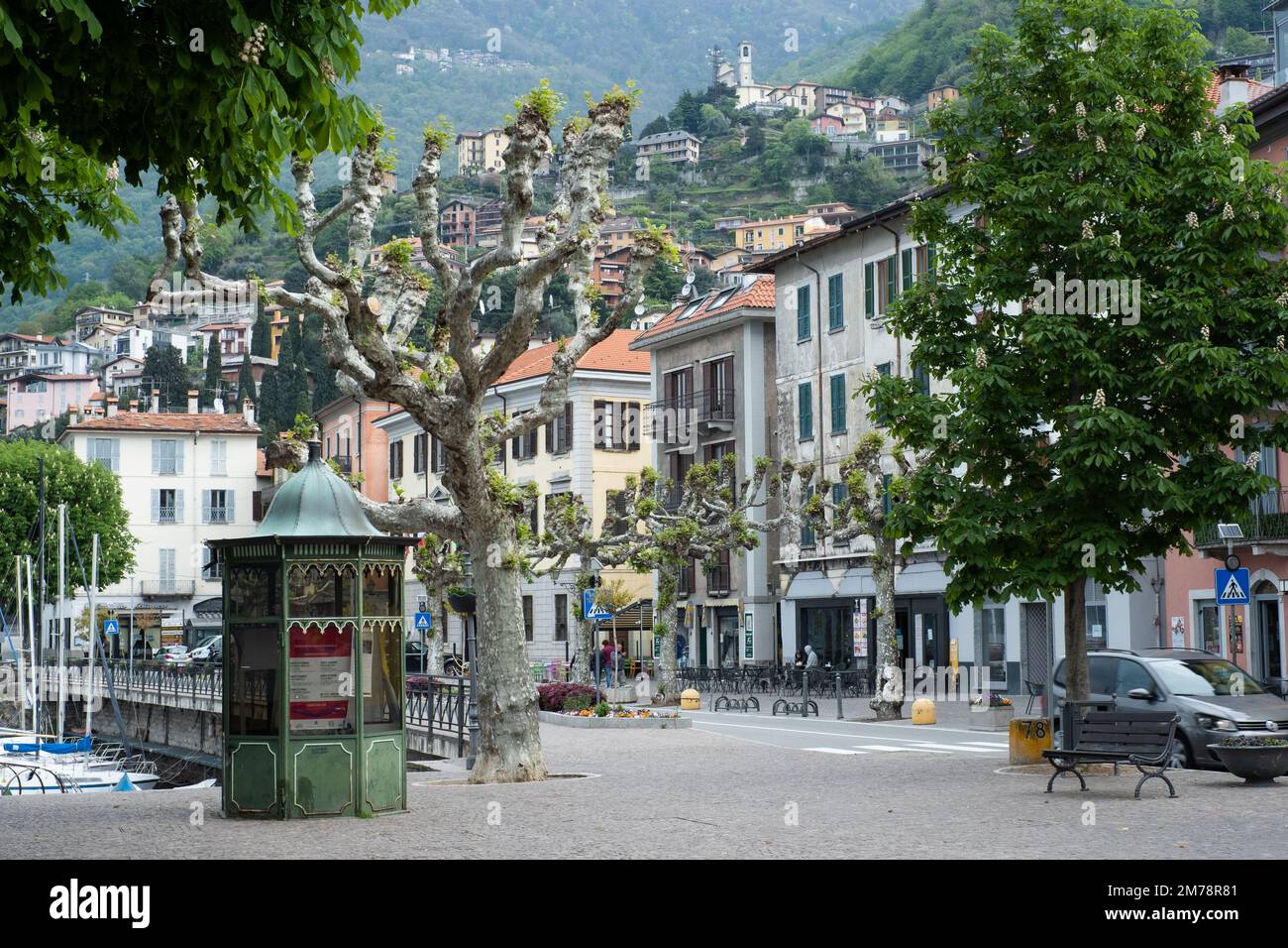 Bellagio lake como italy april hi-res stock photography and images - Alamy