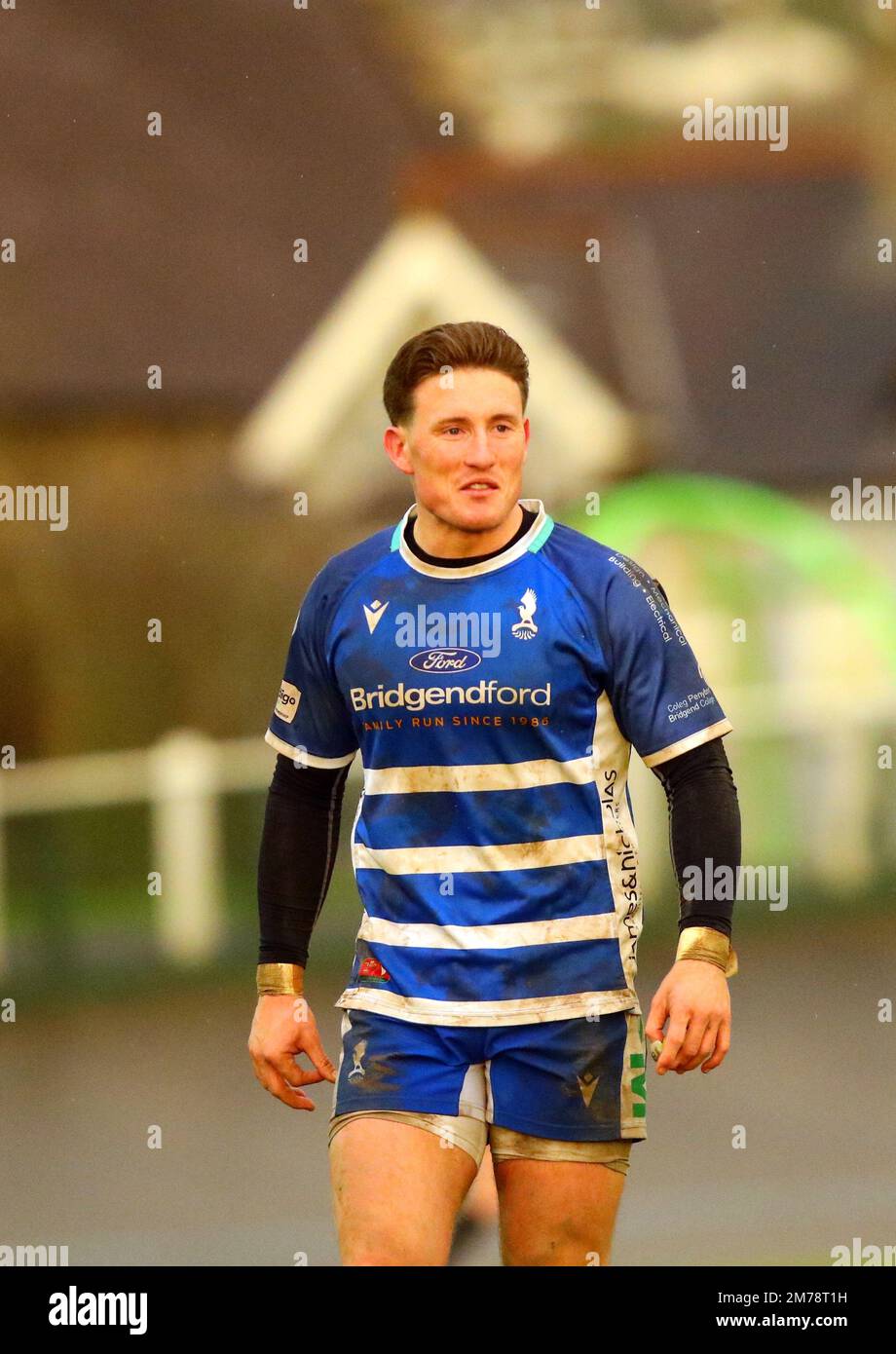 Carmarthen Quins RFC v Bridgend Ravens RFC Indigo Prem 2023 Stock Photo ...