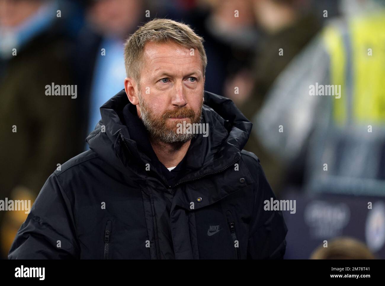Chelsea manager Graham Potter during the Emirates FA Cup third round ...