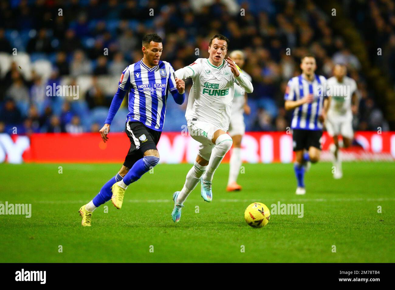 Hillsborough Stadium, Sheffield, England - 7th January 2023 Javi ...