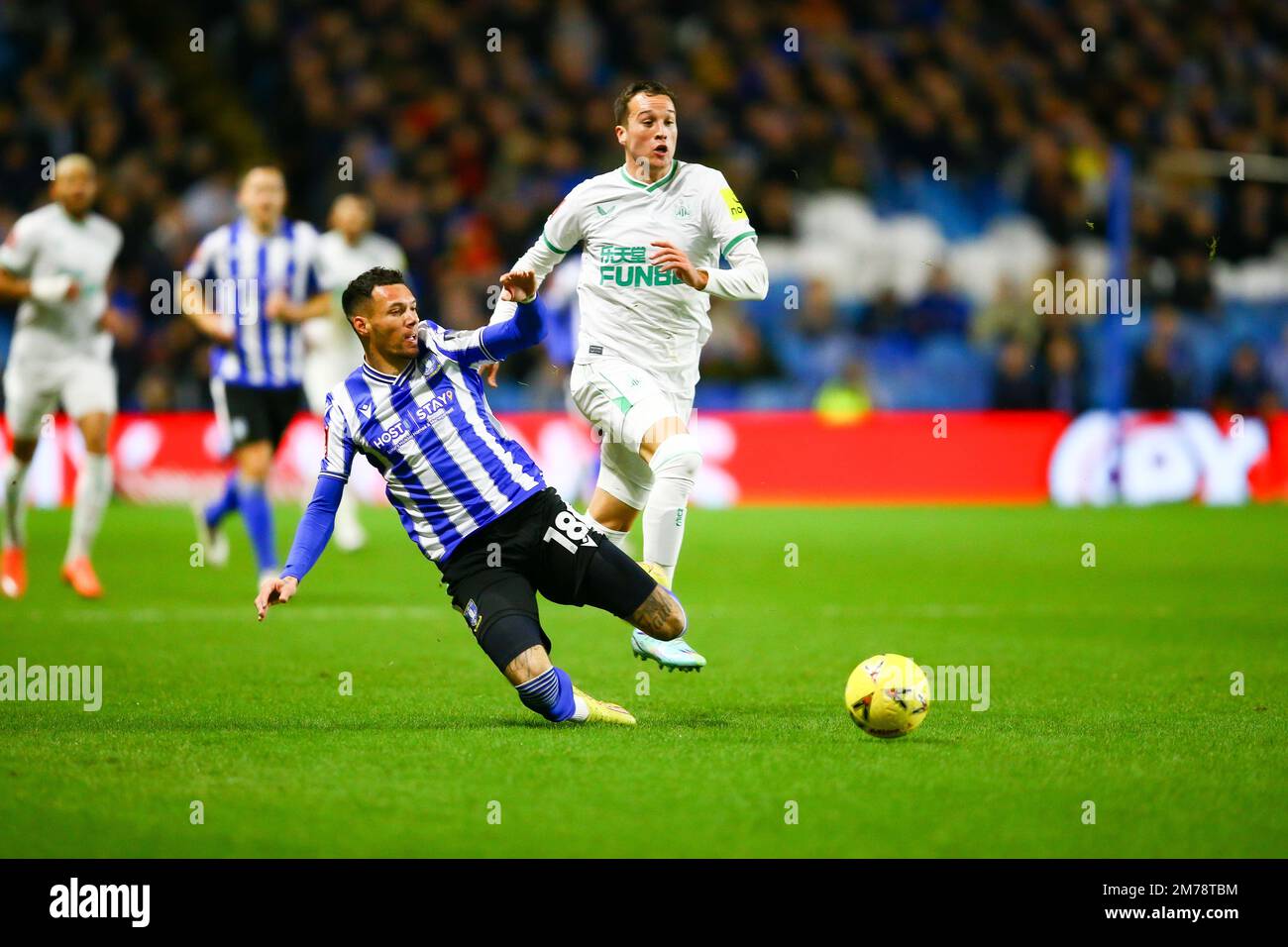 Hillsborough Stadium, Sheffield, England - 7th January 2023 Marvin ...