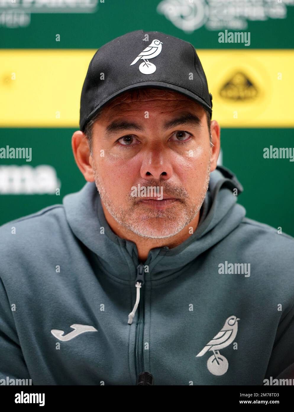 Norwich City manager David Wagner in a post match interview after the ...