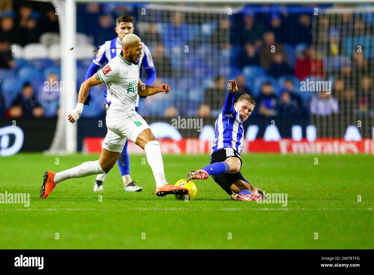 Hillsborough Stadium, Sheffield, England - 7th January 2023 Joe Linton ...