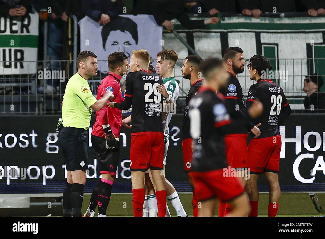 ROTTERDAM - 08-01-2023, Van Donge & De Roo stadion. Dutch football ...