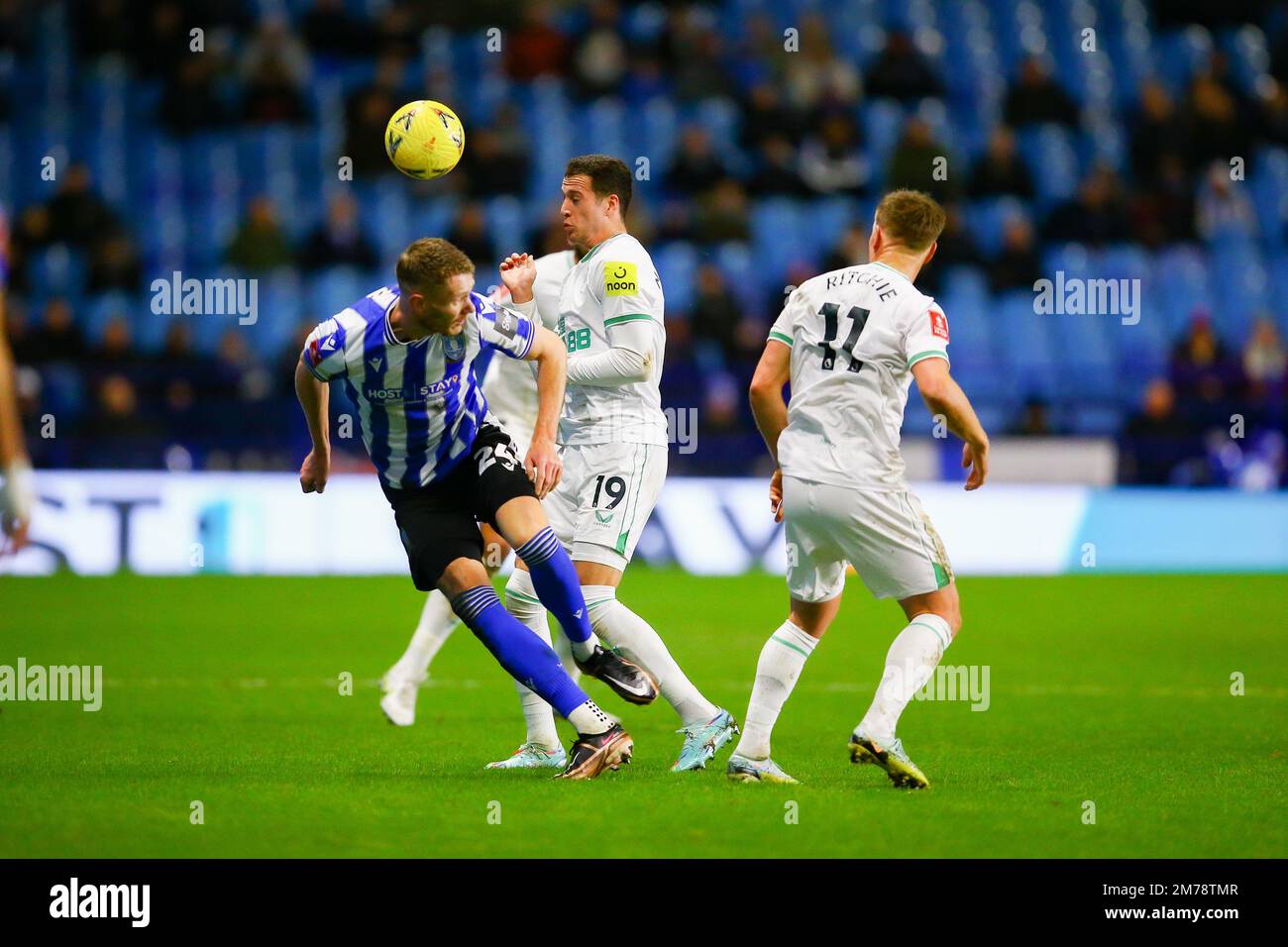 Hillsborough Stadium, Sheffield, England - 7th January 2023 Javi ...