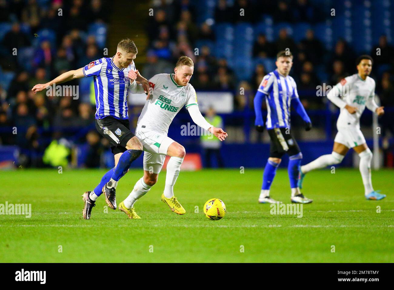 Hillsborough Stadium, Sheffield, England - 7th January 2023 Elliot ...
