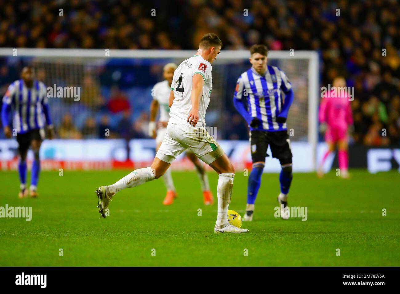 Hillsborough Stadium, Sheffield, England - 7th January 2023 Sven Botman ...