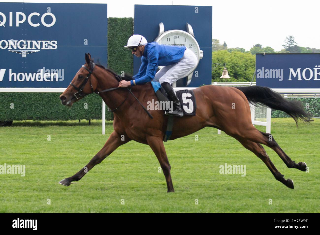 Ascot, Berkshire, UK. 7th May, 2022. Horse Noble Style ridden by jockey ...