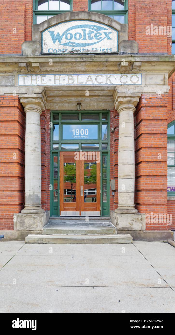 Tower Press Building, now an artist community, was built in 1907 as the ...