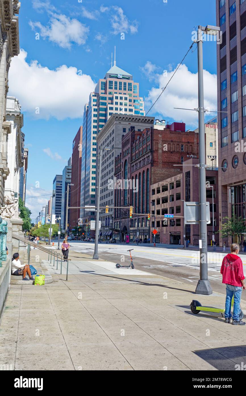 Superior Avenue, view northeast from corner of East Roadway (Public ...