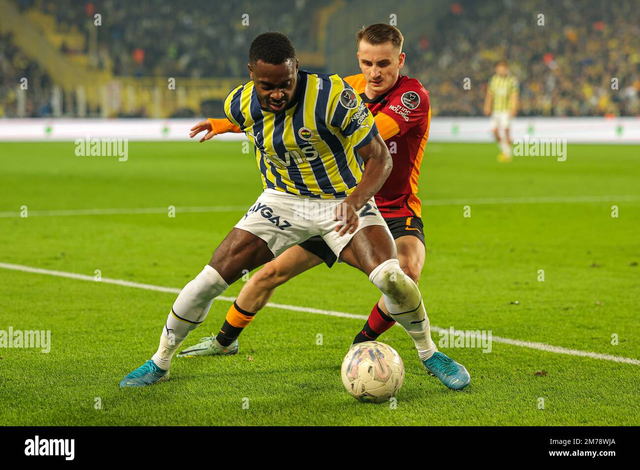 ISTANBUL, TURKIYE - JANUARY 8: Bright Osayi-Samuel of Fenerbahce during ...