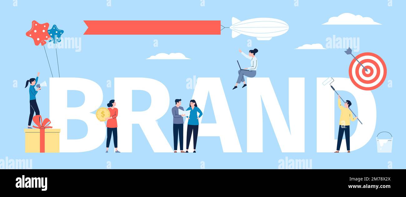 Building process concept team cartoon hi-res stock photography and ...