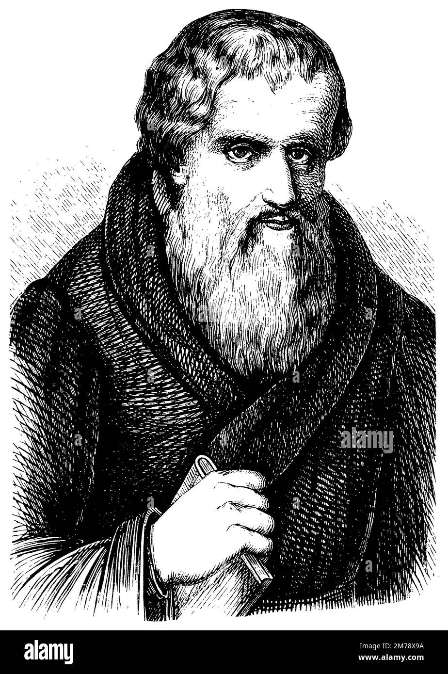 Hans Sachs (1494-1576), Nuremberg shoemaker, proverb poet, master ...