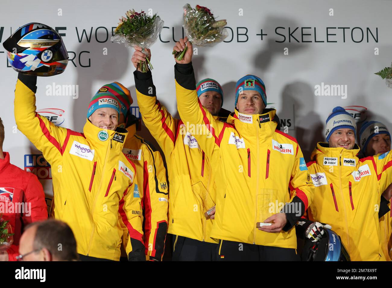Winterberg, Germany. 08th Jan, 2023. Bobsleigh: World Cup, four-man ...