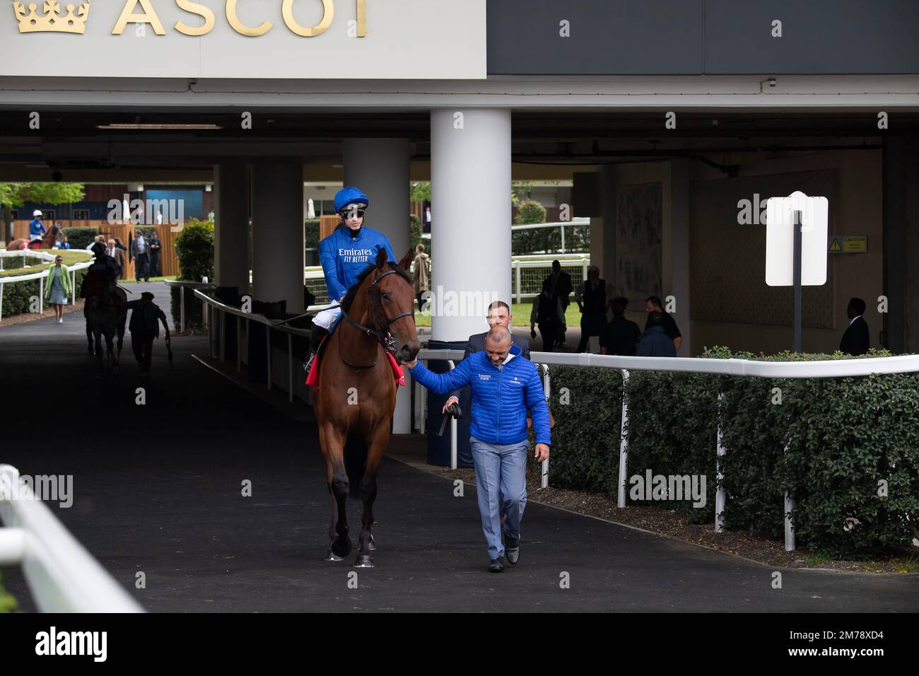 Ascot, Berkshire, UK. 7th May, 2022. Horse One Ruler ridden by jockey ...