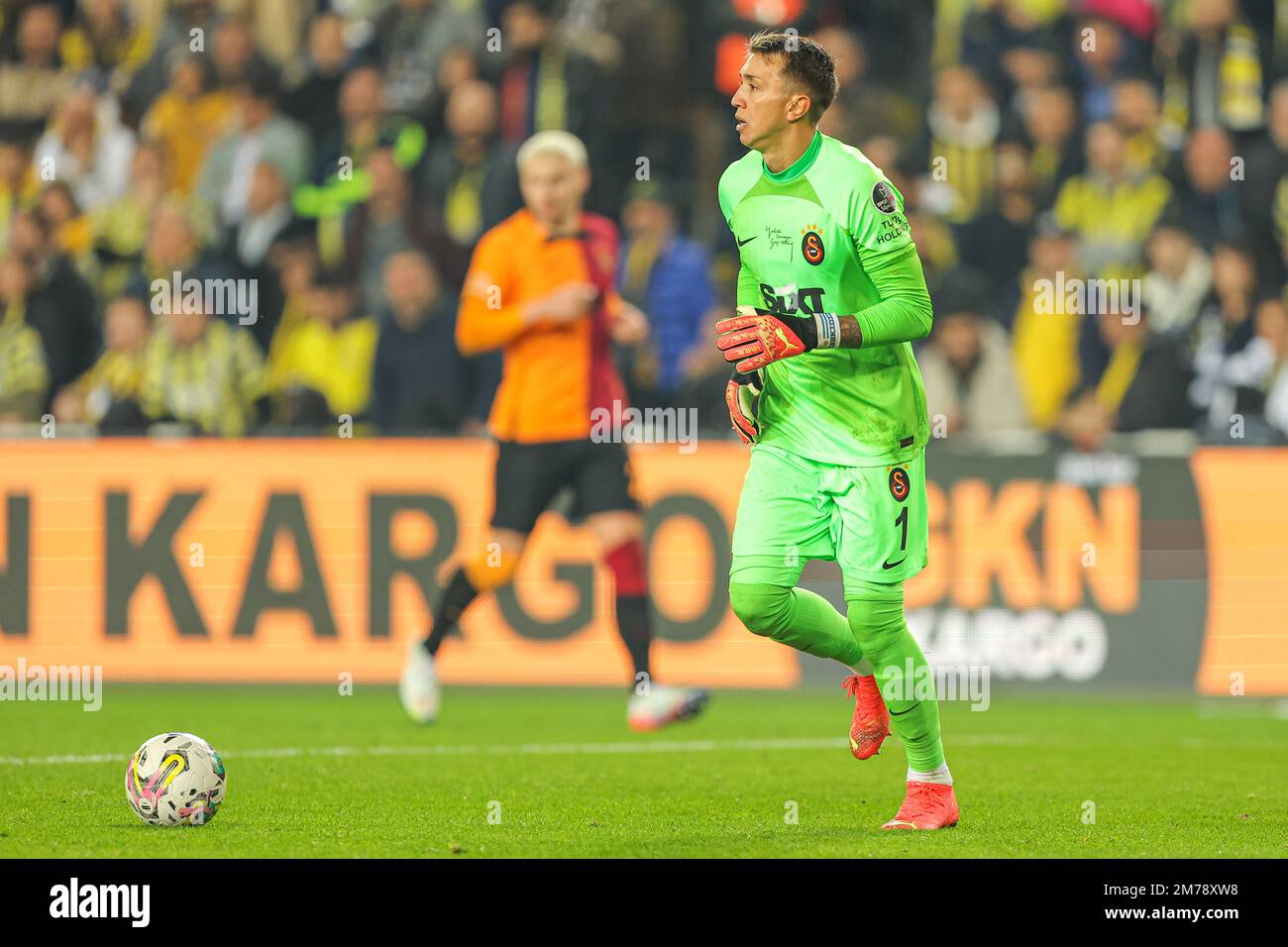 ISTANBUL, TURKIYE - JANUARY 8: Goalkeeper Fernando Muslera of ...