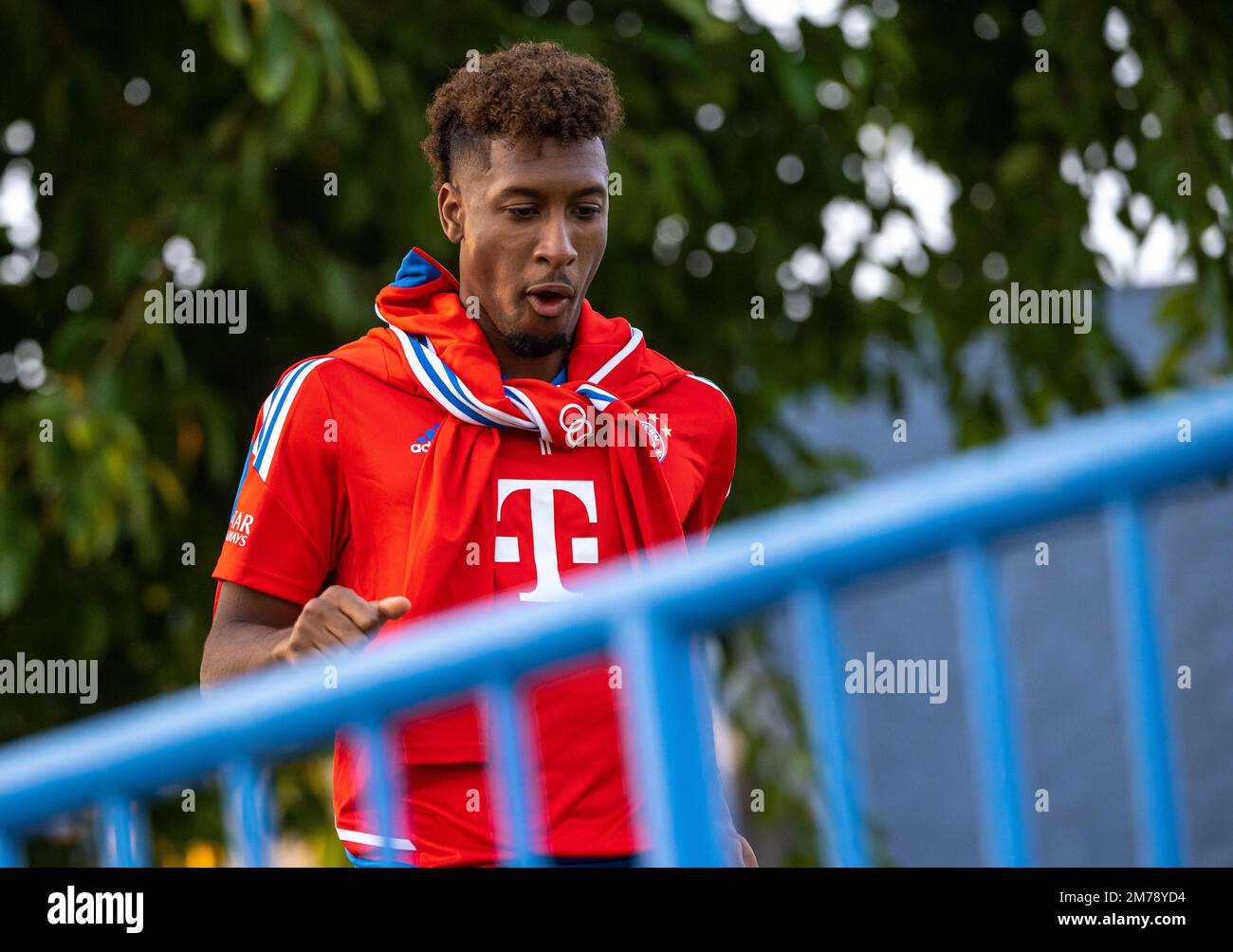 Doha, Qatar. 08th Jan, 2023. Kingsley Coman of FC Bayern München during ...