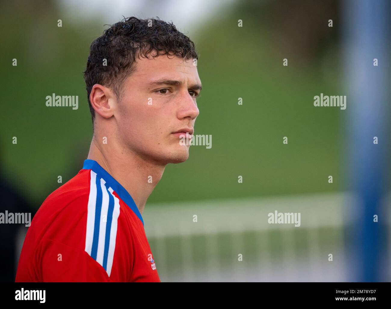 Doha, Qatar. 08th Jan, 2023. Benjamin Pavard of FC Bayern München ...