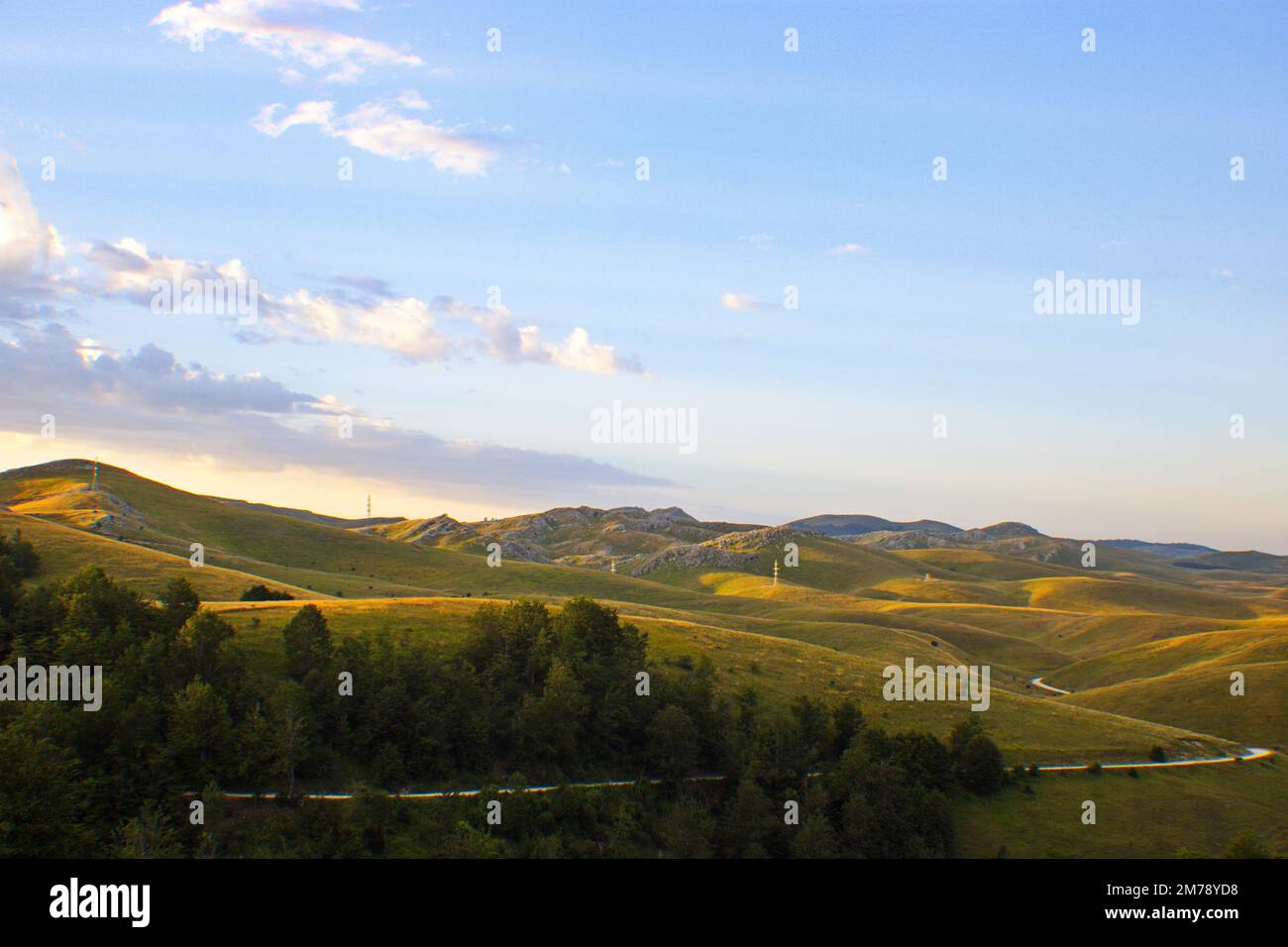 The incredible beauty of the undulating Morine plateau in Bosnia and ...