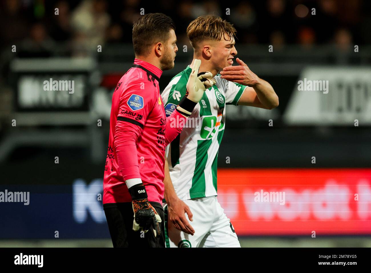 ROTTERDAM, NETHERLANDS - JANUARY 8: Stijn van Gassel of Excelsior ...
