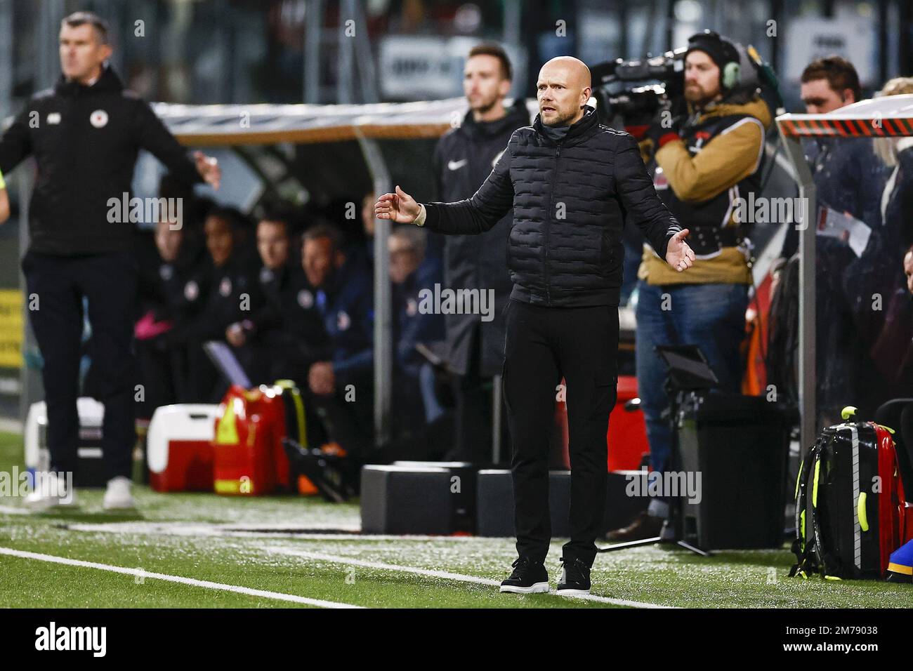 ROTTERDAM - 08-01-2023, Van Donge & De Roo stadion. Dutch football ...