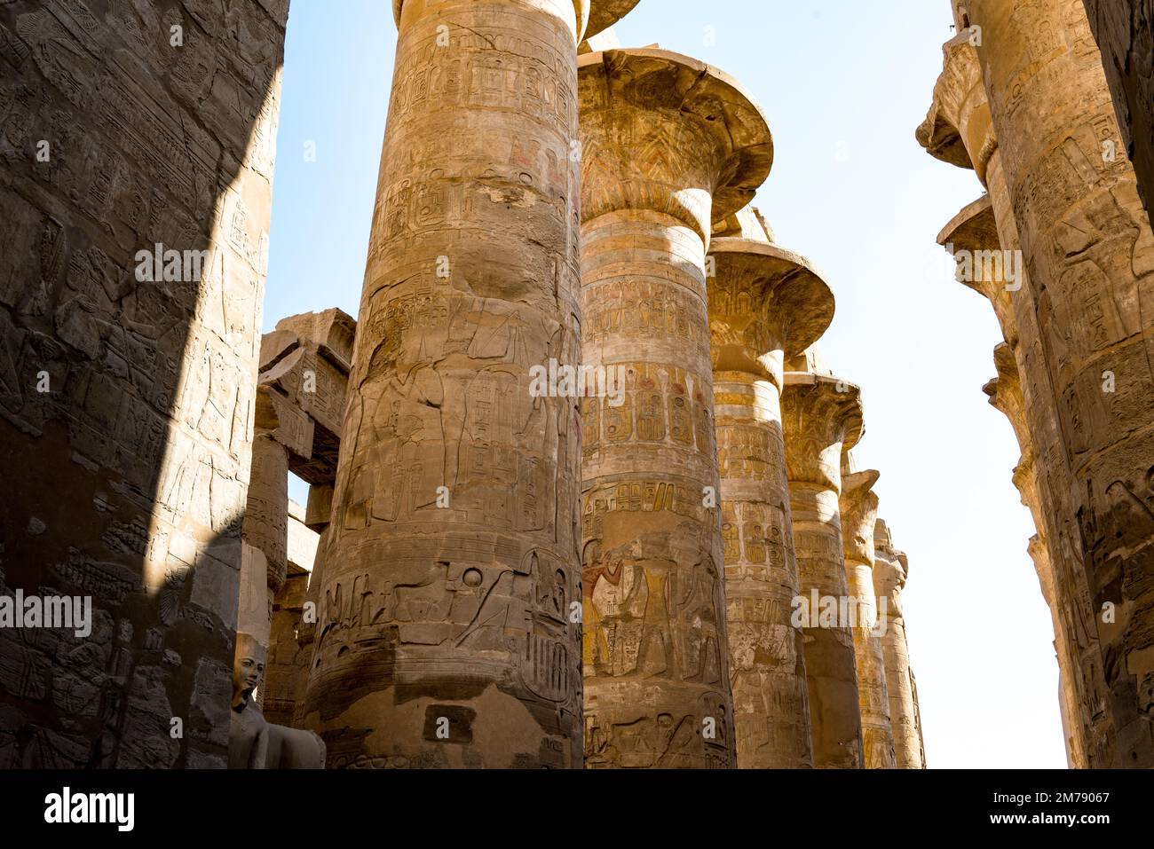 Luxor temple is a travel back in time Stock Photo - Alamy