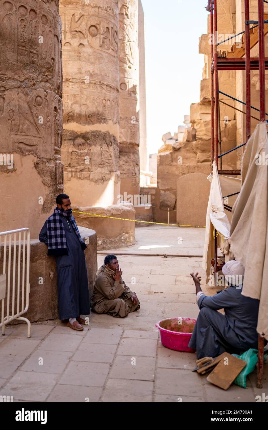 Travel in Egypt is like jumping back to the past Stock Photo - Alamy