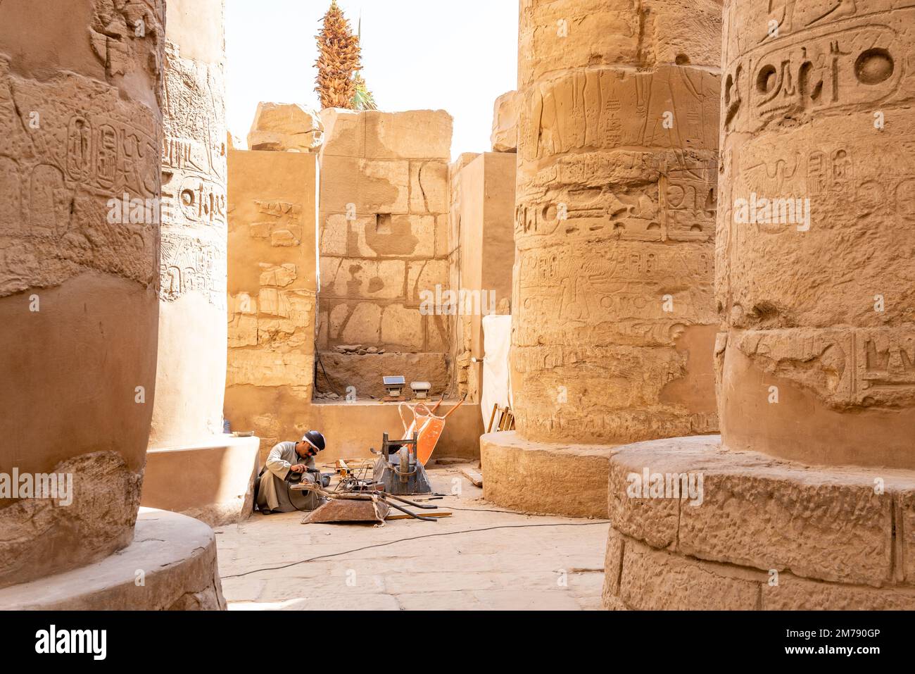 Travel in Egypt is like jumping back to the past Stock Photo - Alamy