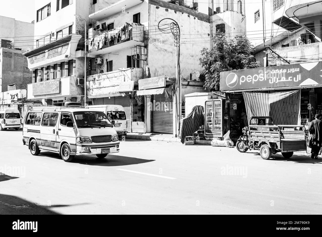 Street life photography in luxor egypt Stock Photo - Alamy