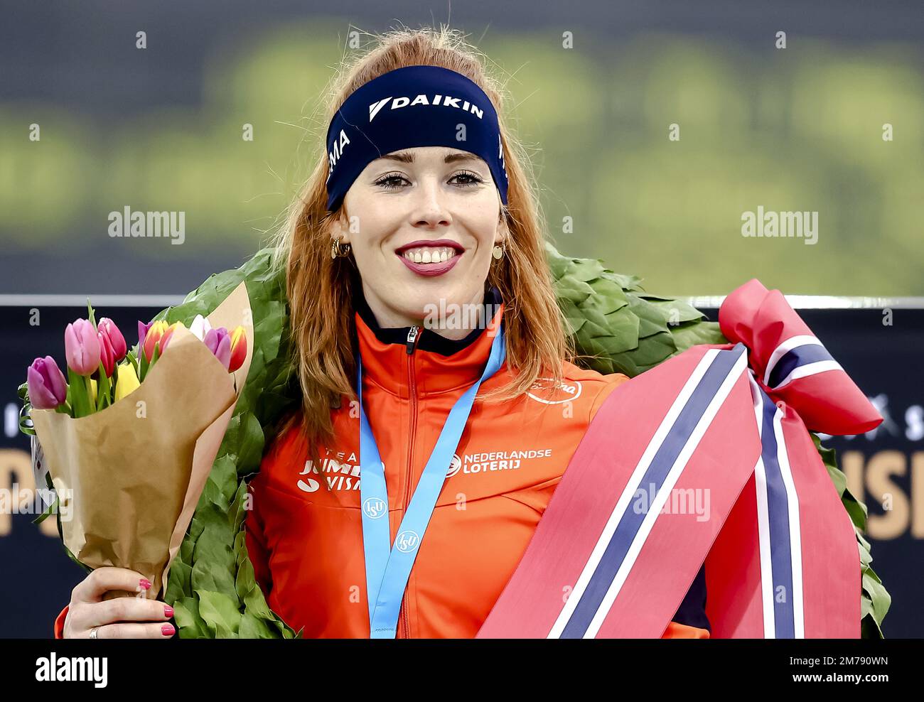 HAMAR - Antoinette Rijpma - de Jong at the award ceremony of the all ...