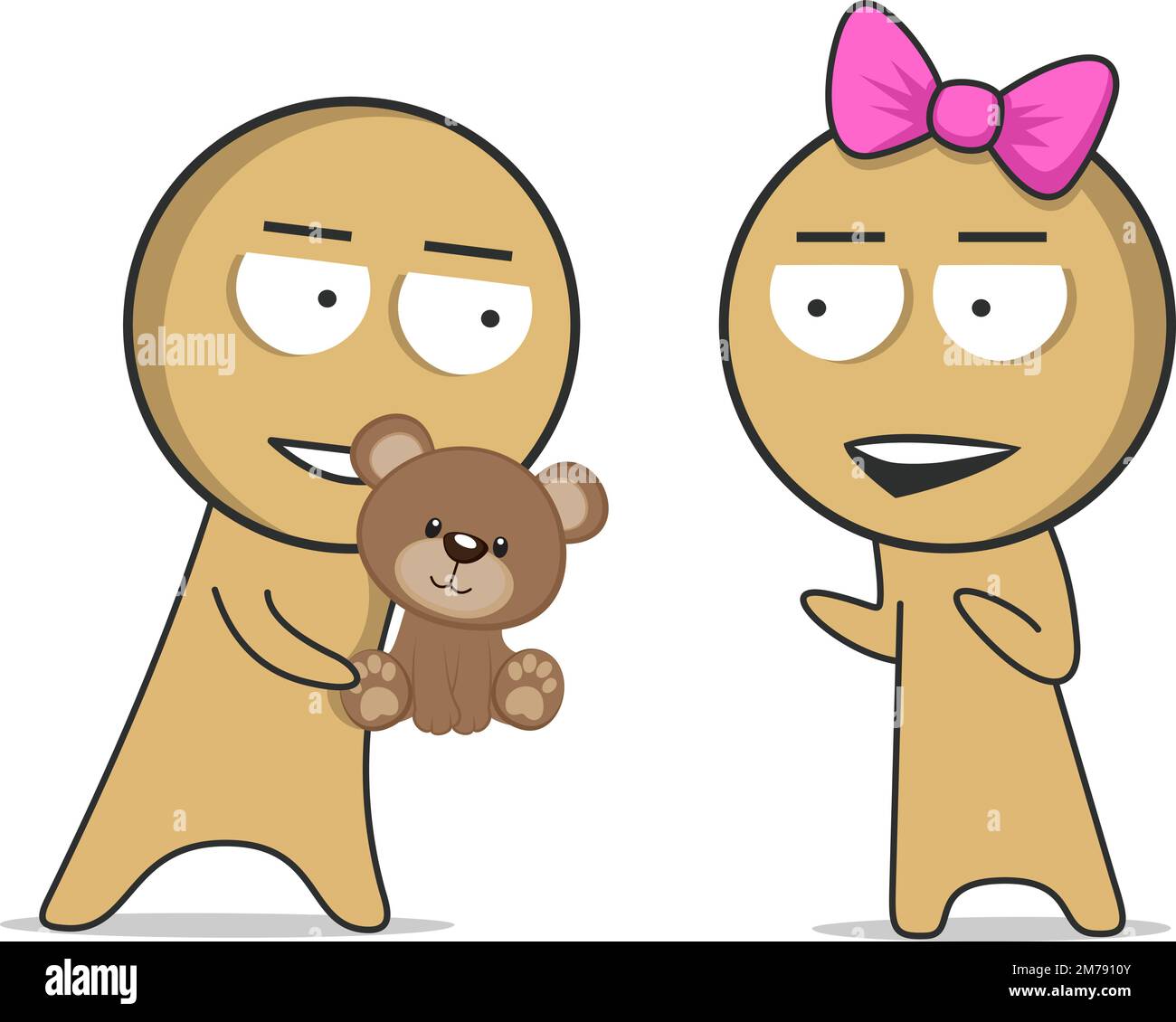 Soft toy animals Stock Vector Images - Alamy