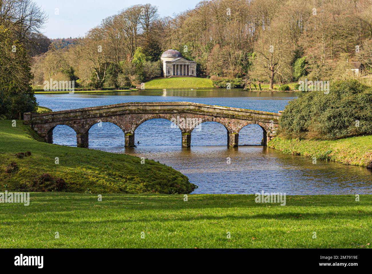 The temple of apollo and stourhead hi-res stock photography and images ...