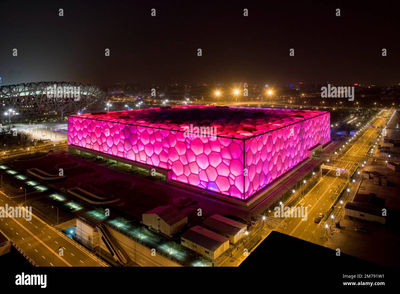 National Aquatics Center,Beijing Stock Photo - Alamy
