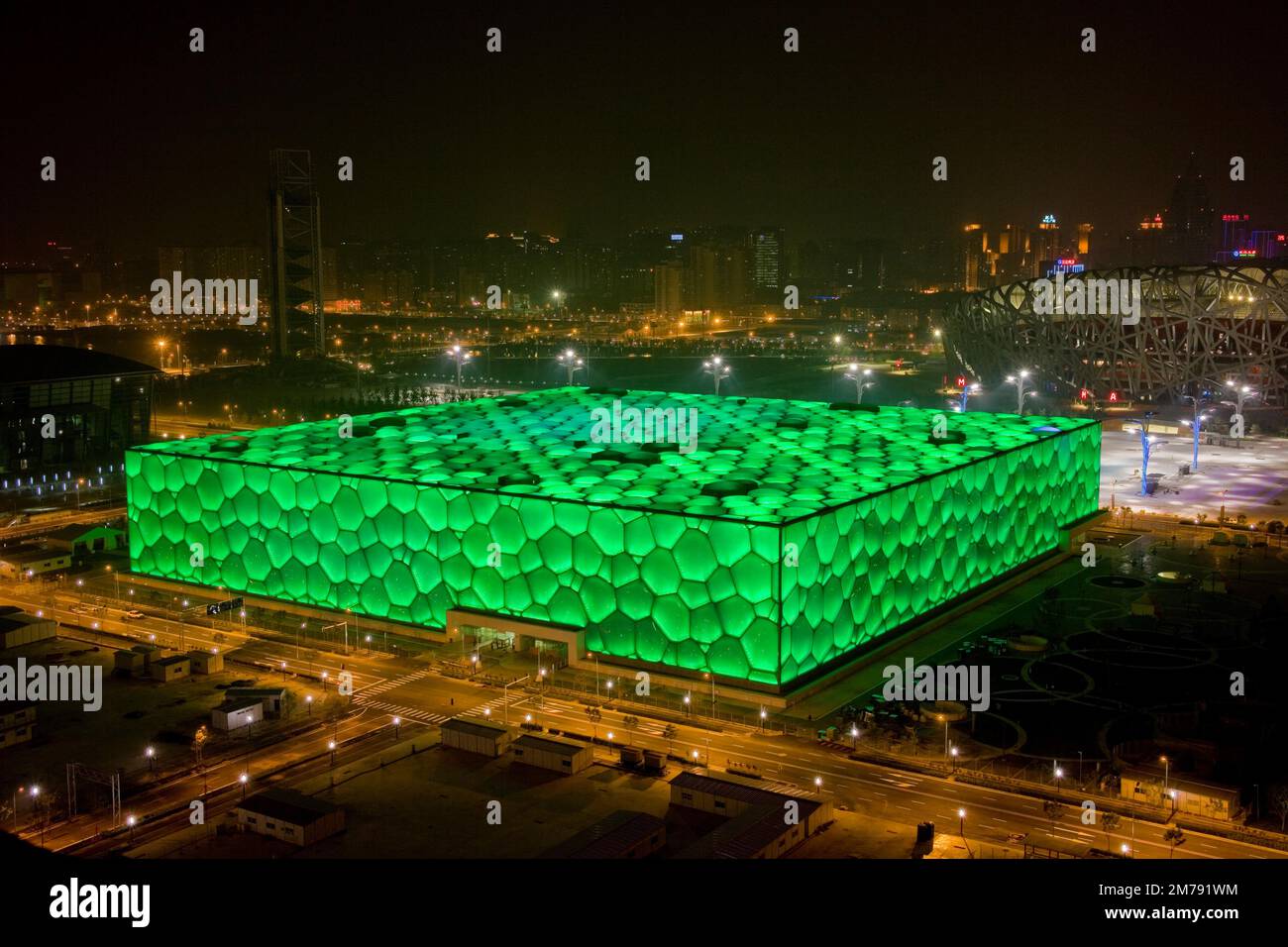 National Aquatics Center,Beijing Stock Photo - Alamy