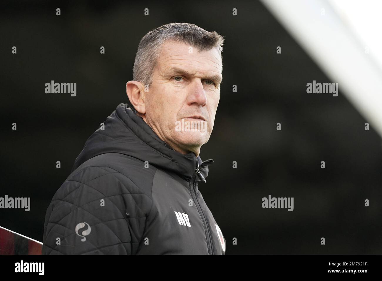 ROTTERDAM - sbv Excelsior coach Marinus Dijkhuizen during the Dutch ...