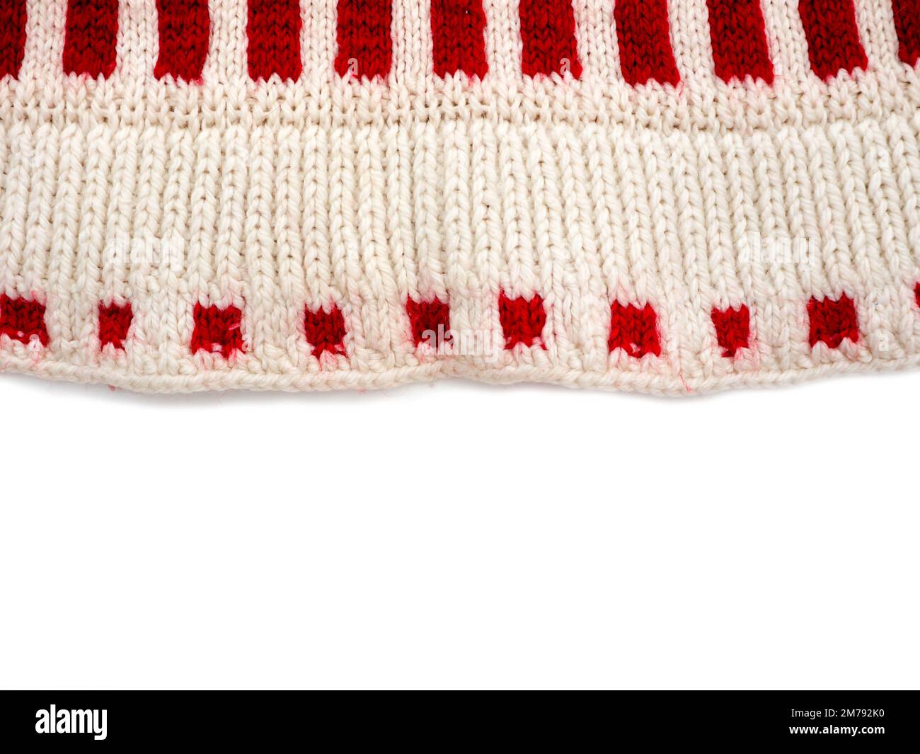 Men's sweater. The vintage handmade. Knitting patterns Stock Photo - Alamy