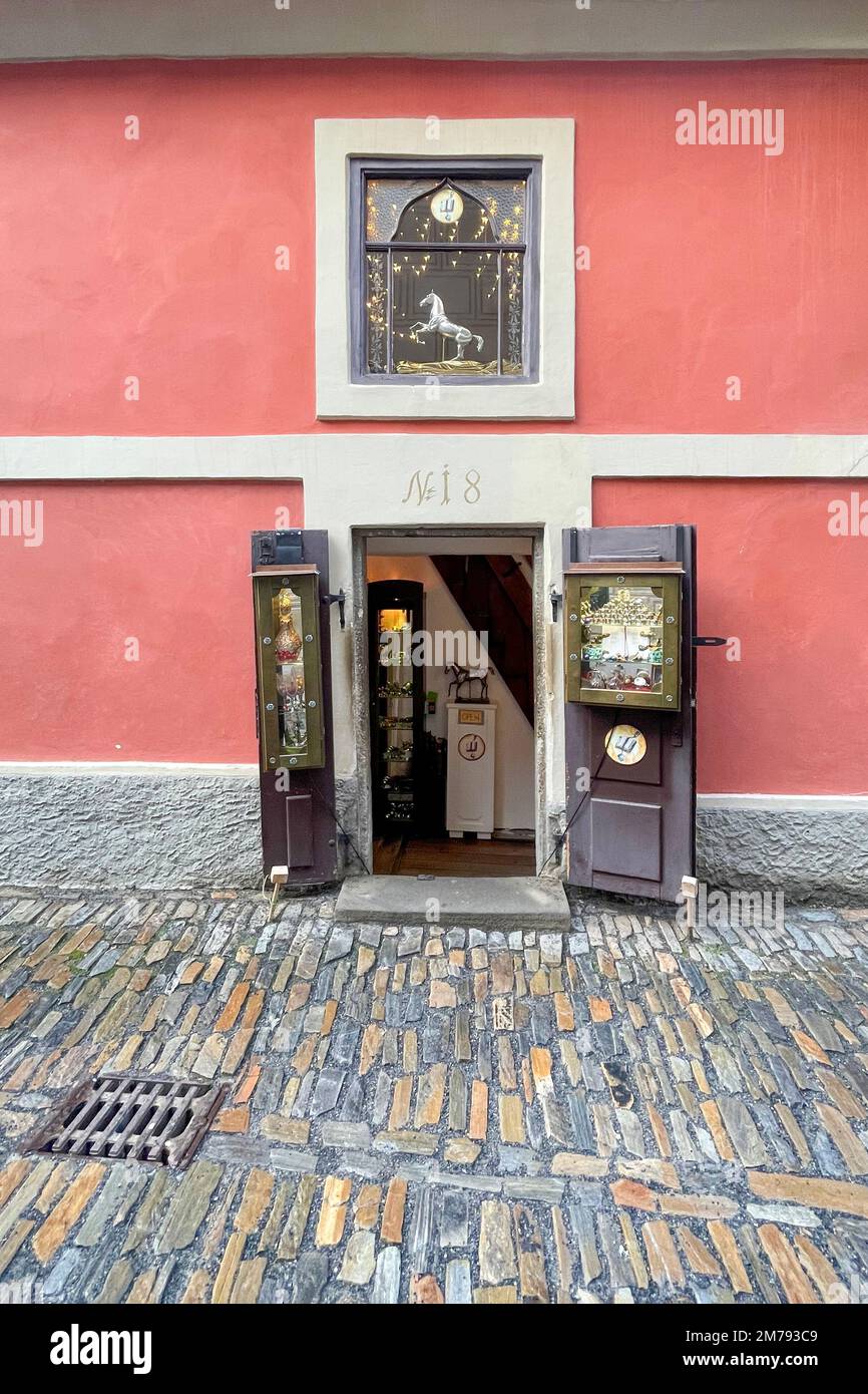 Prague, Golden Lane, street. (CTK Photo/Marketa Hofmanova Stock Photo - Alamy