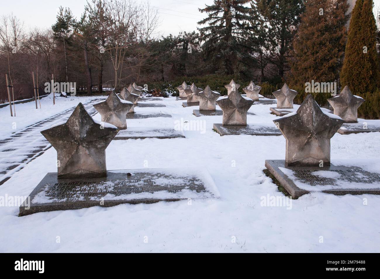 Cmentarz Żołnierzy Radzieckich, Soviet War Cemetery in Pruszcz Gdanski ...