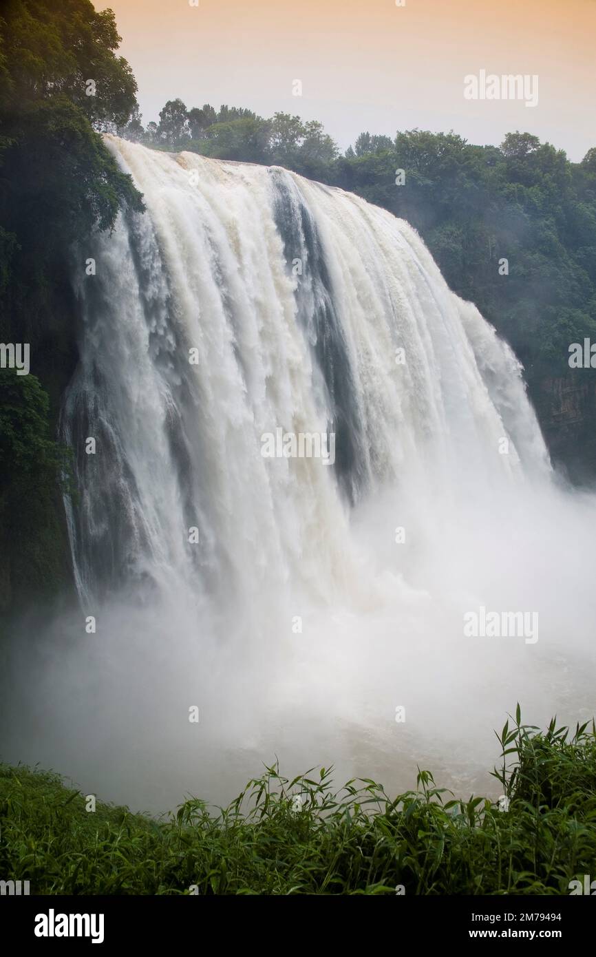 Guizhou,Huang guo shu Waterfall,Waterfall,Huangguoshu,Huang guo shu ...