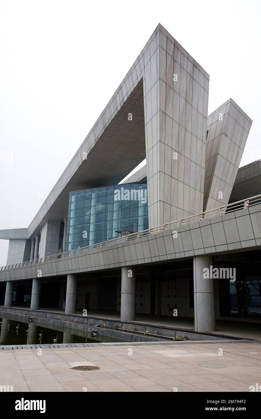 Hubei,Wuhan,Qintai Cultural Artistic Center Stock Photo - Alamy
