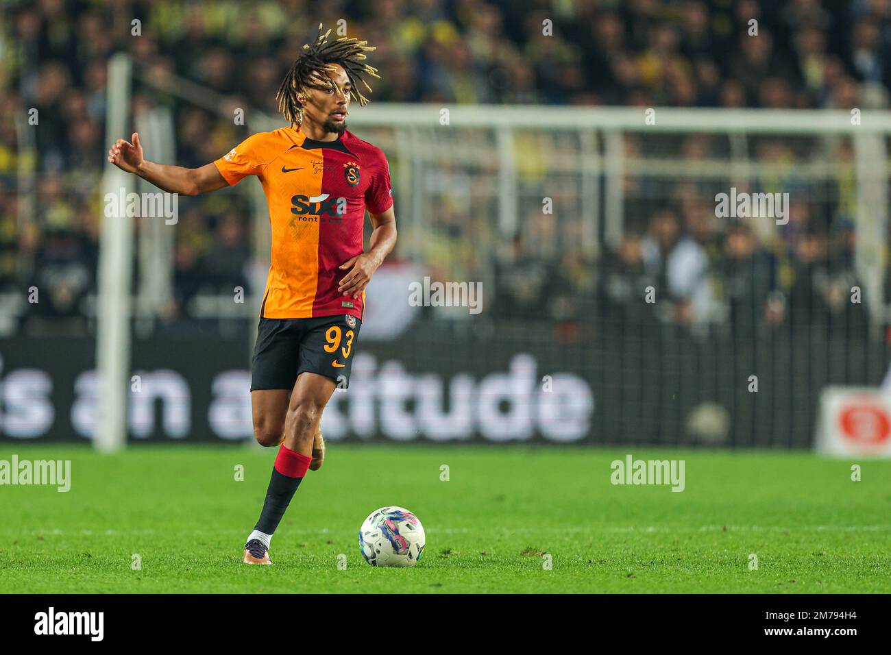 ISTANBUL, TURKIYE - JANUARY 8: Sacha Boey of Galatasaray during the ...