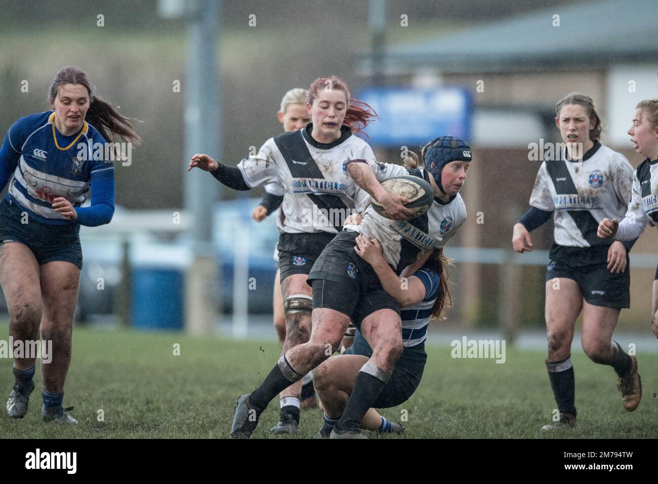 Mansfield, Nottinghamshire, England, UK. 8th Jan, 2023. Mansfield Women ...