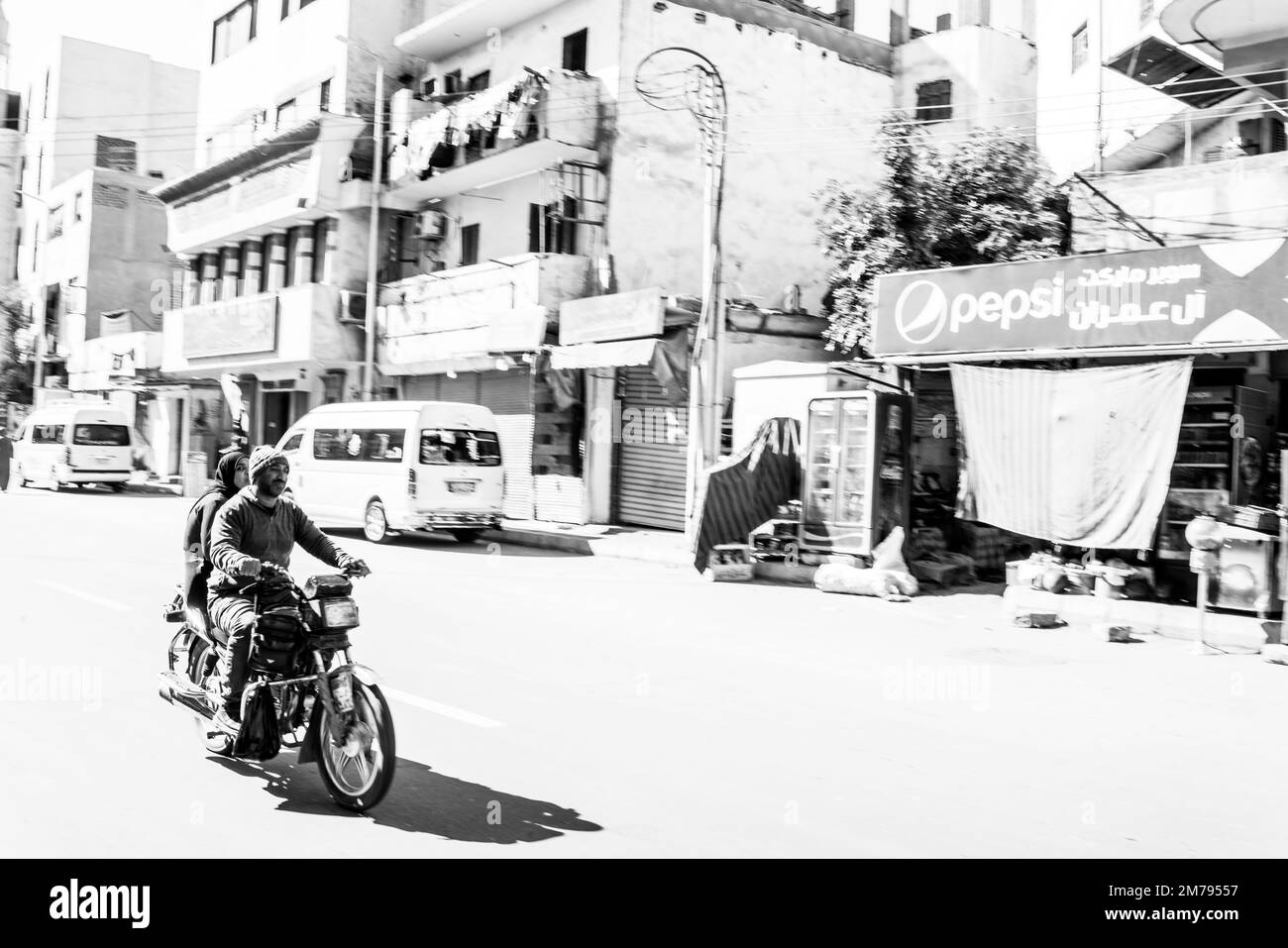 Street life photography in luxor egypt Stock Photo - Alamy