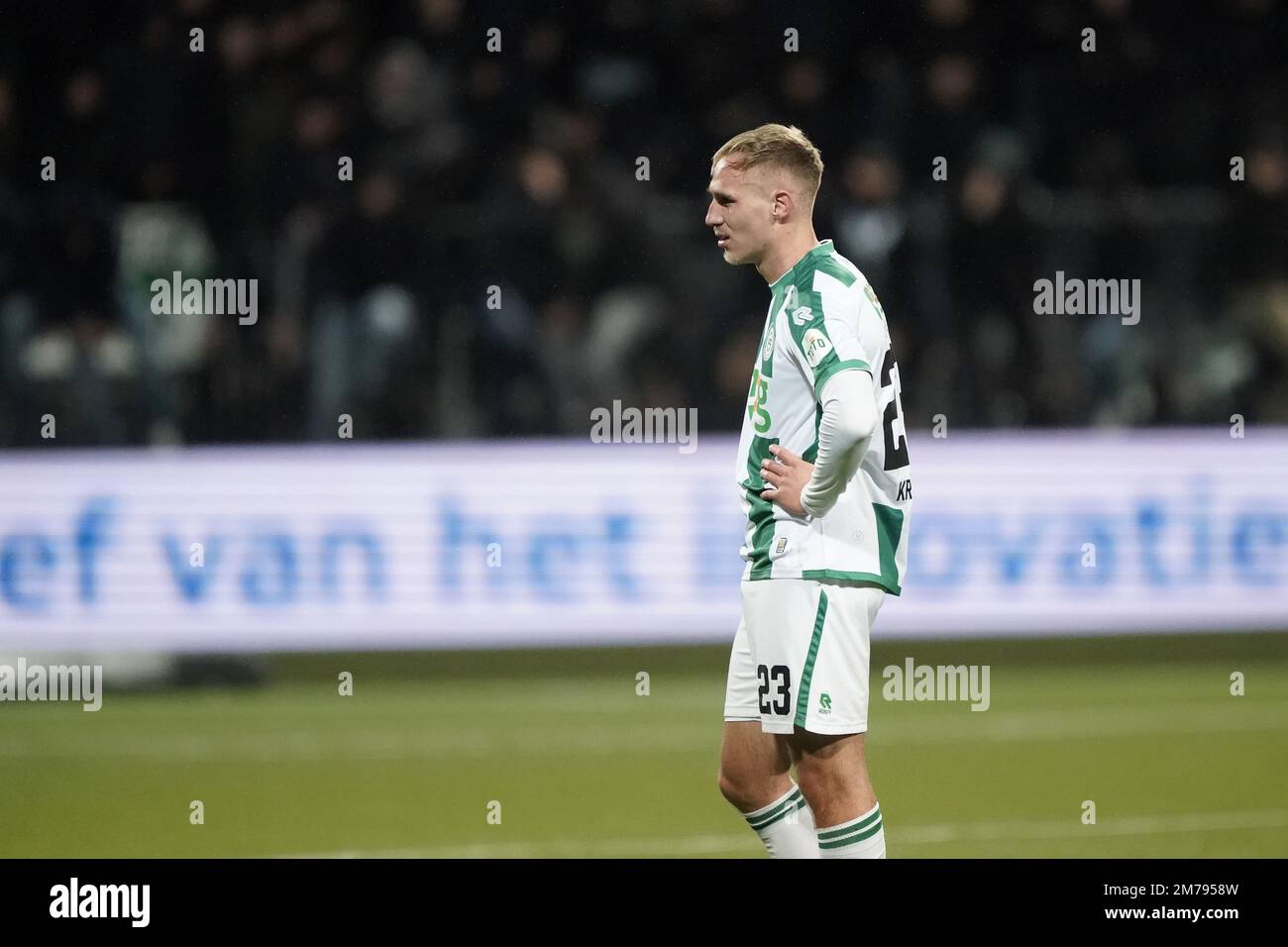 ROTTERDAM - Florian Kruger of FC Groningen after the Dutch premier ...