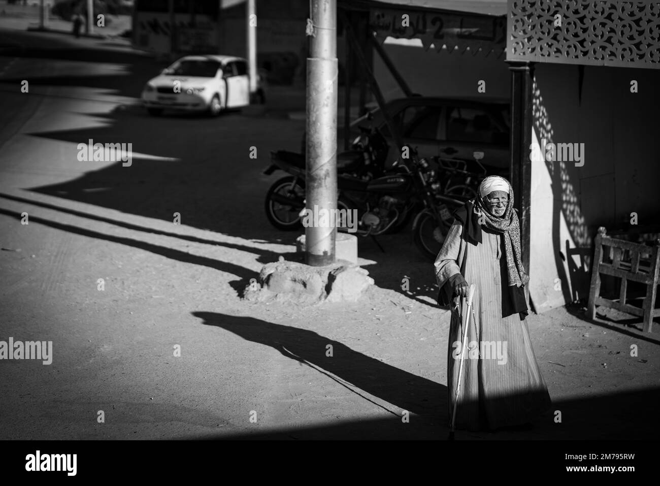 Street life photography in luxor egypt Stock Photo - Alamy
