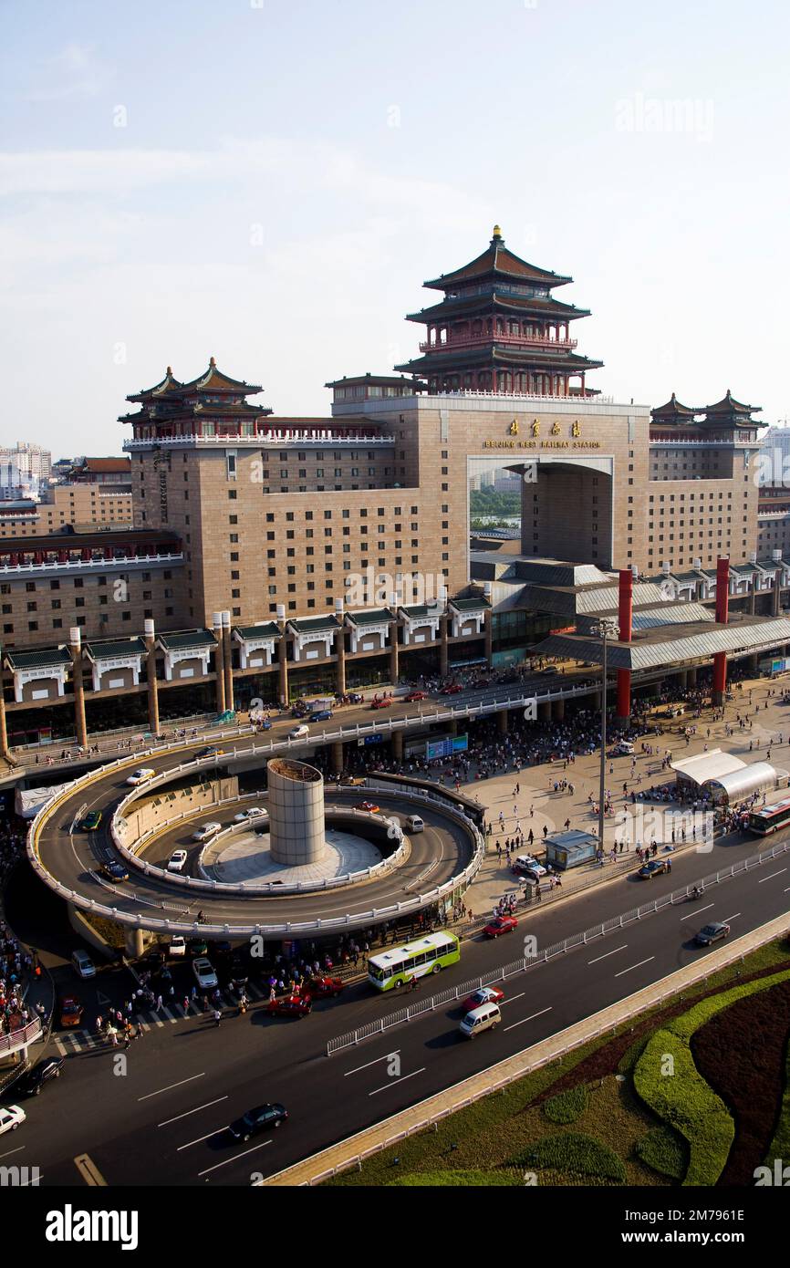 Beijing Railway Station Stock Photo - Alamy